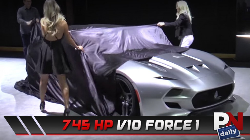 The 745 HP 8.4L V10 Supercar Called The Force 1