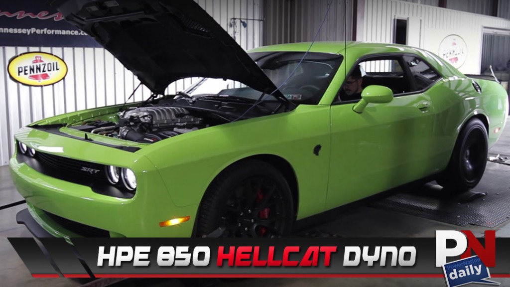 The HPE 850 Hellcat Puts Out Some Interesting Numbers On The Dyno!