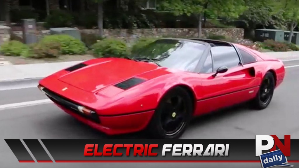 World’s First Electric Ferrari