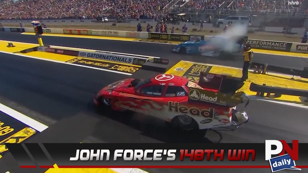 John Force Takes The Win At NHRA Gatornationals