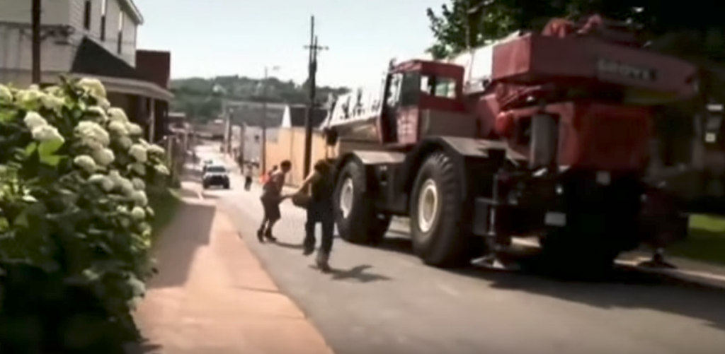 Runaway Crane! What Would You Do To Try To Stop It?