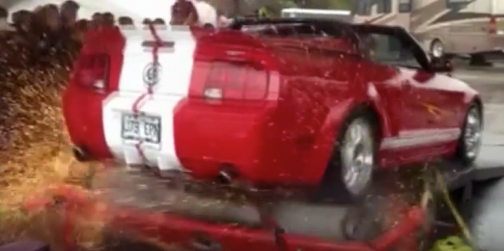Ford Mustang Shelby GT500 vs Dyno….Dyno Explodes!