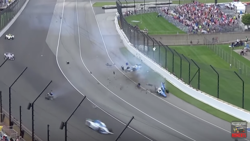 One Of The Craziest Indy 500 Crashes Ever!