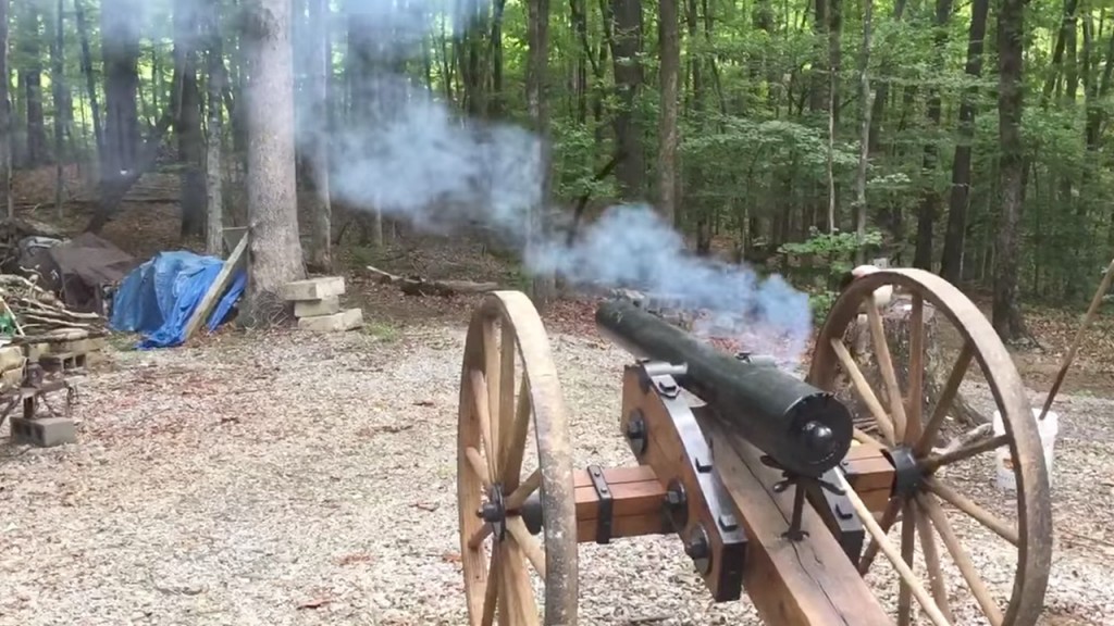 Civil War Cannon vs RAM 1500 Truck