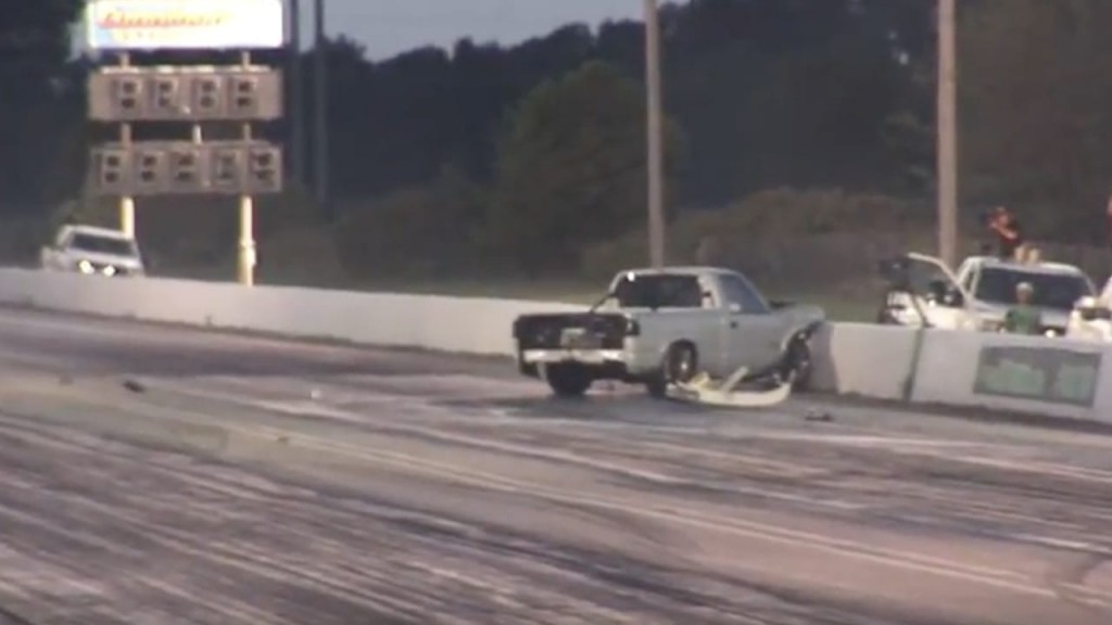 S10 Slams Into The Wall At No Prep Race