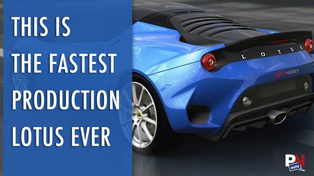 The Fastest Production Lotus Ever