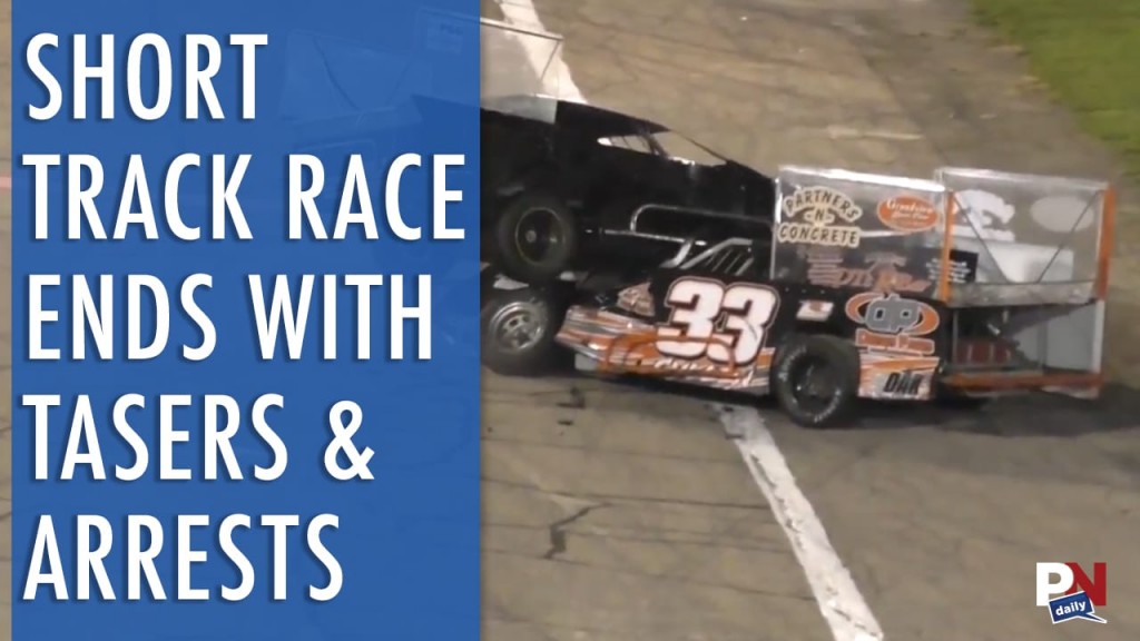 One Of The Craziest Track Fights We’ve Seen