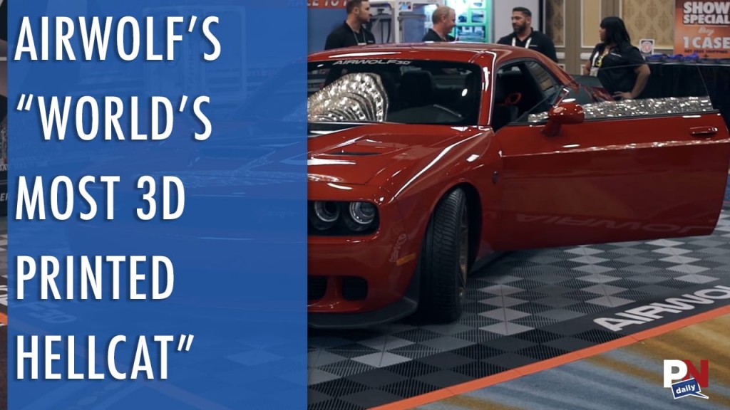 World’s Most 3D-Printed Hellcat