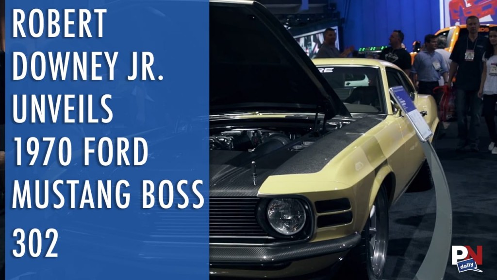 Robert Downey Jr. Unveils His Mustang Boss 302