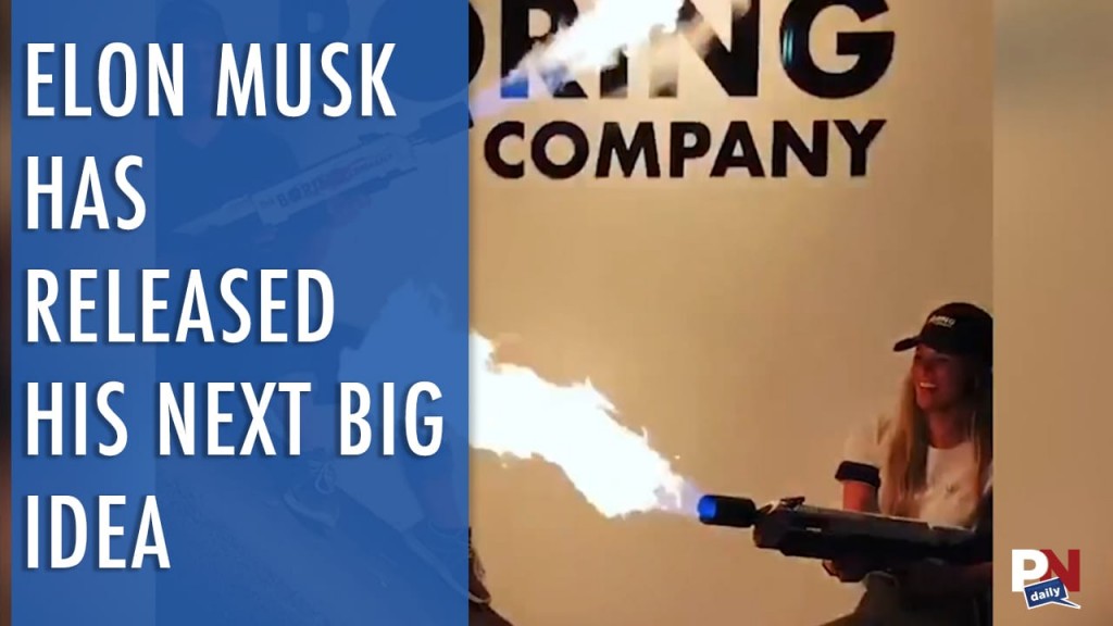 Elon Musk Has Released His Next Big Idea