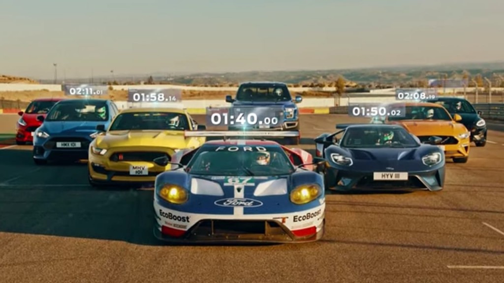 Ford Puts All Its Performance Vehicles Against Each Other On The Track