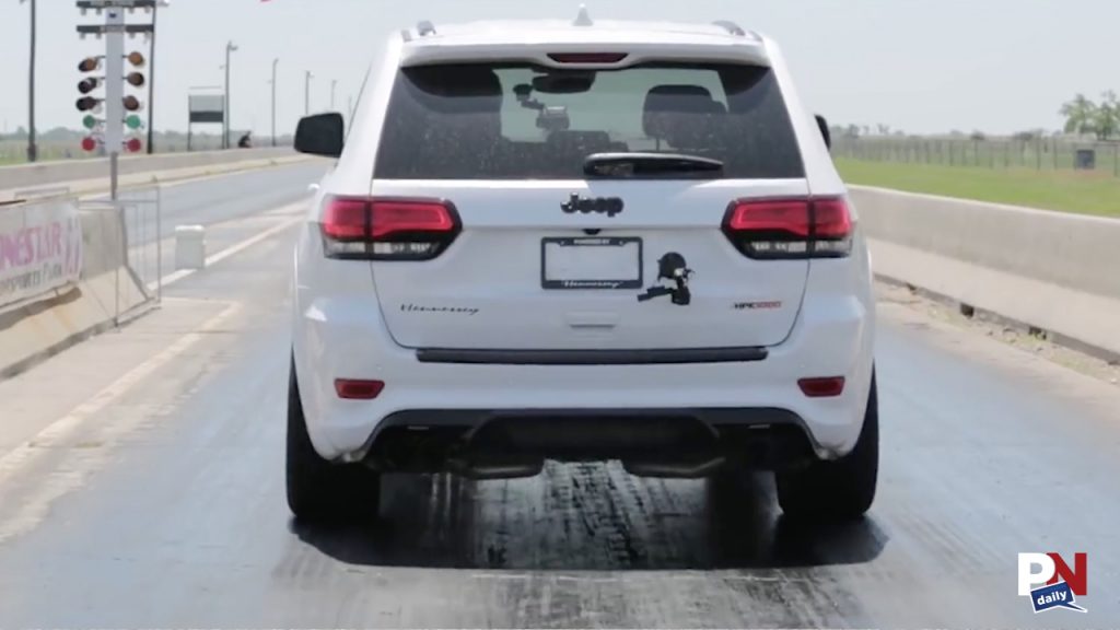 The Jeep Trackhawk Hit 0-60 In Under 3 Seconds