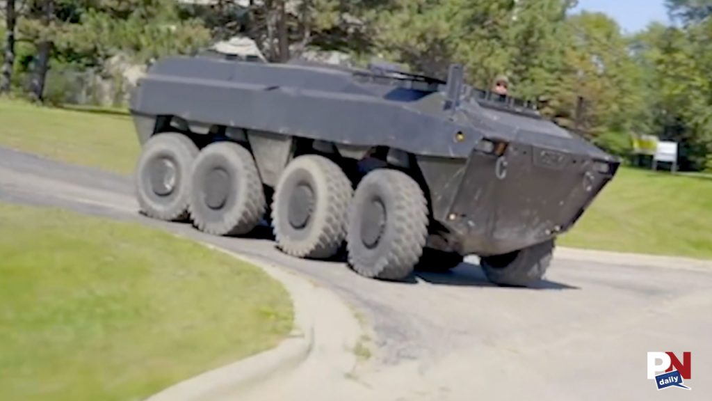 An 8×8 Amphibious Beast That’s Street Legal