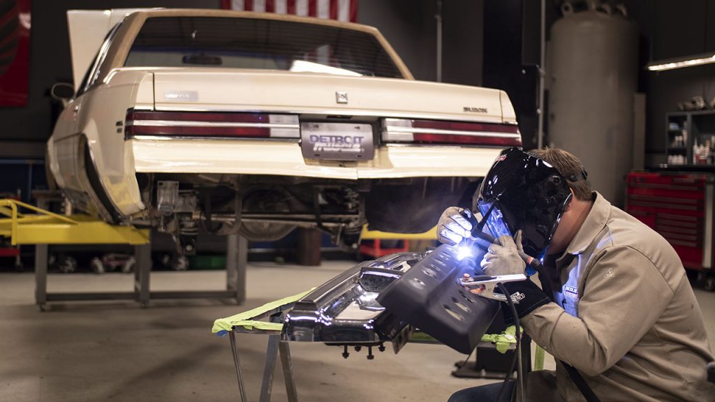 Behind The Scenes: Weldin’ And Grindin’ With Detroit Muscle
