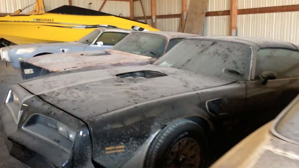 A Whole Barn Jam-Packed Of Trans Am Project Cars