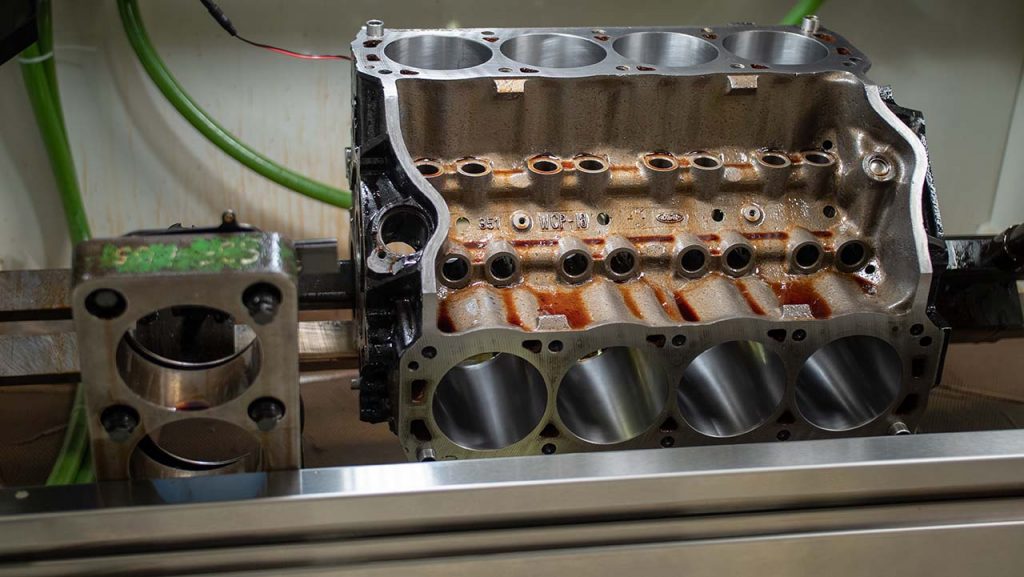 Engine Power: Torque Plate Honing In-House For Our 408 Windsor