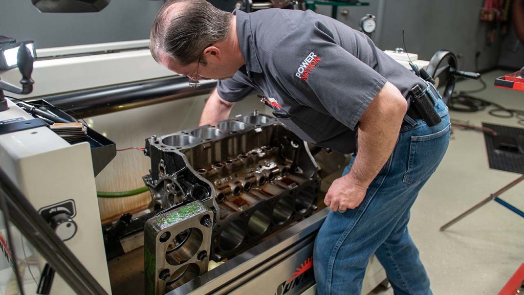 Engine Power: Torque Plate Honing In-House For Our 408 Windsor