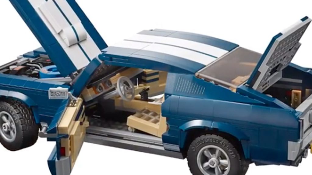 Build Your Own Dream Mustang With Legos