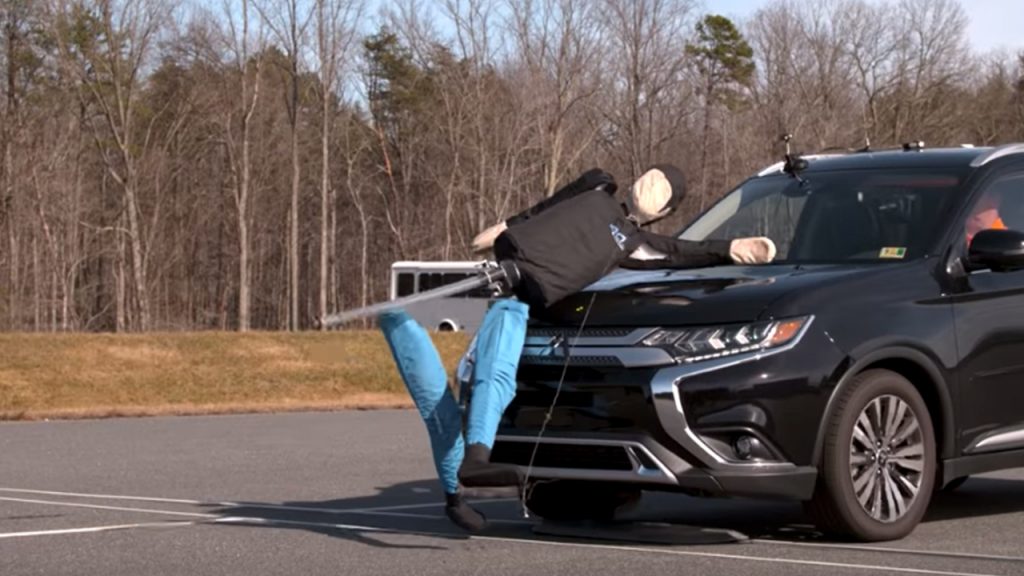 IIHS Tests Safety Equipment With Pedestrian Avoidance Test