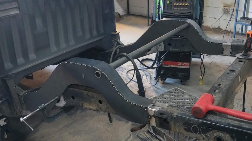 A Supercharged LSA-Powered Ford Ranger Drift Truck