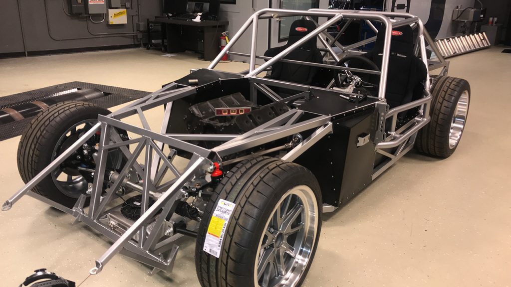 The Test Sled Gets An Engine Mock Up