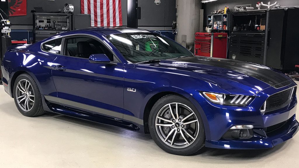 The Detroit Muscle Mustang Gets A Wrap