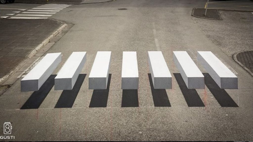 3D Crosswalks May Help Save Lives
