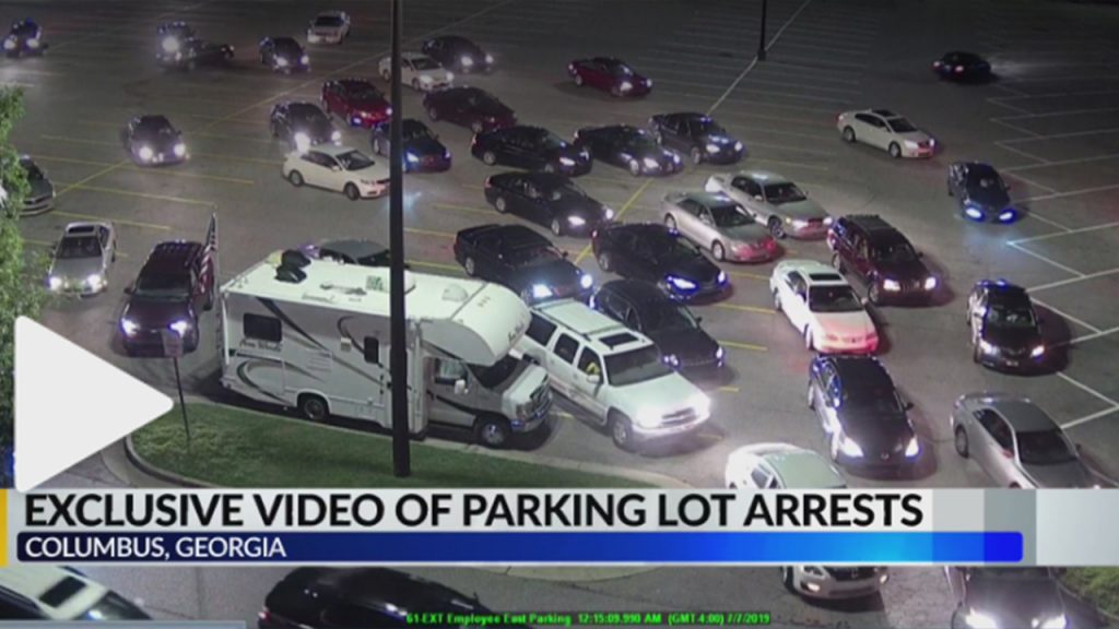 Police Trap Over 100 Reckless Drivers In City Parking Lot