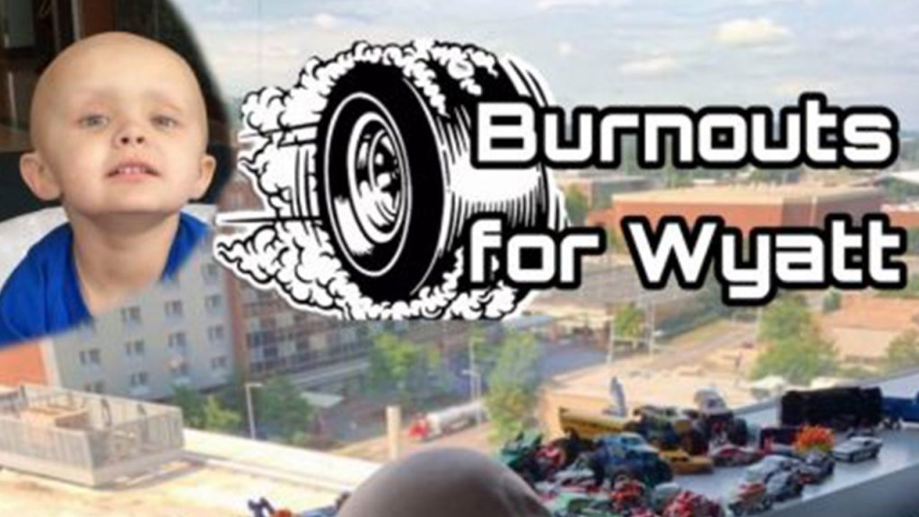 Movement #BURNOUTSFORWYATT Goes Global In Support Of 4-Year-Old Cancer ...