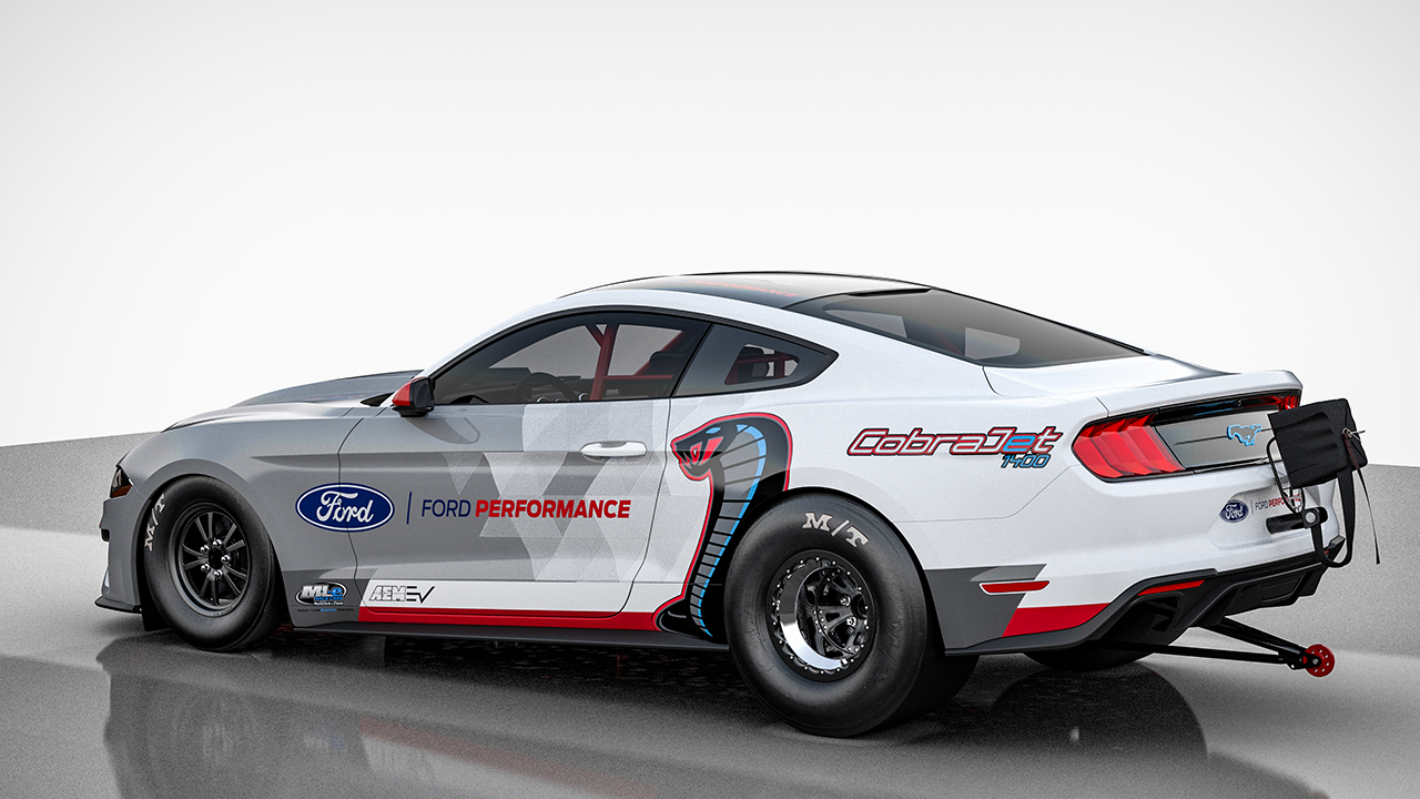 Ford Debuts The All-Electric Mustang Cobra Jet 1400