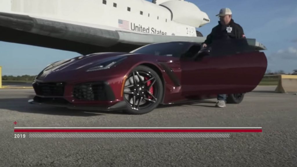 A Stock Chevy Corvette ZR1 Opens It Up, Hits 214 MPH on Space Shuttle ...