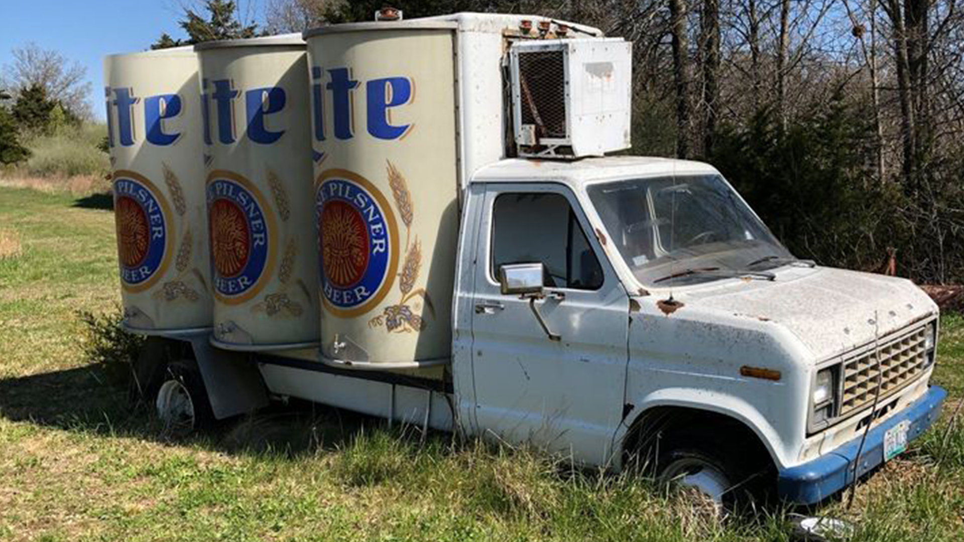 You Can Now Own Your Very Own Vintage Miller Lite Beer Delivery Truck