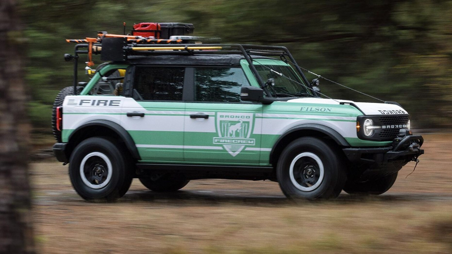Ford, Filson Donating 2 Custom Bronco Firetrucks To Help Wildland ...