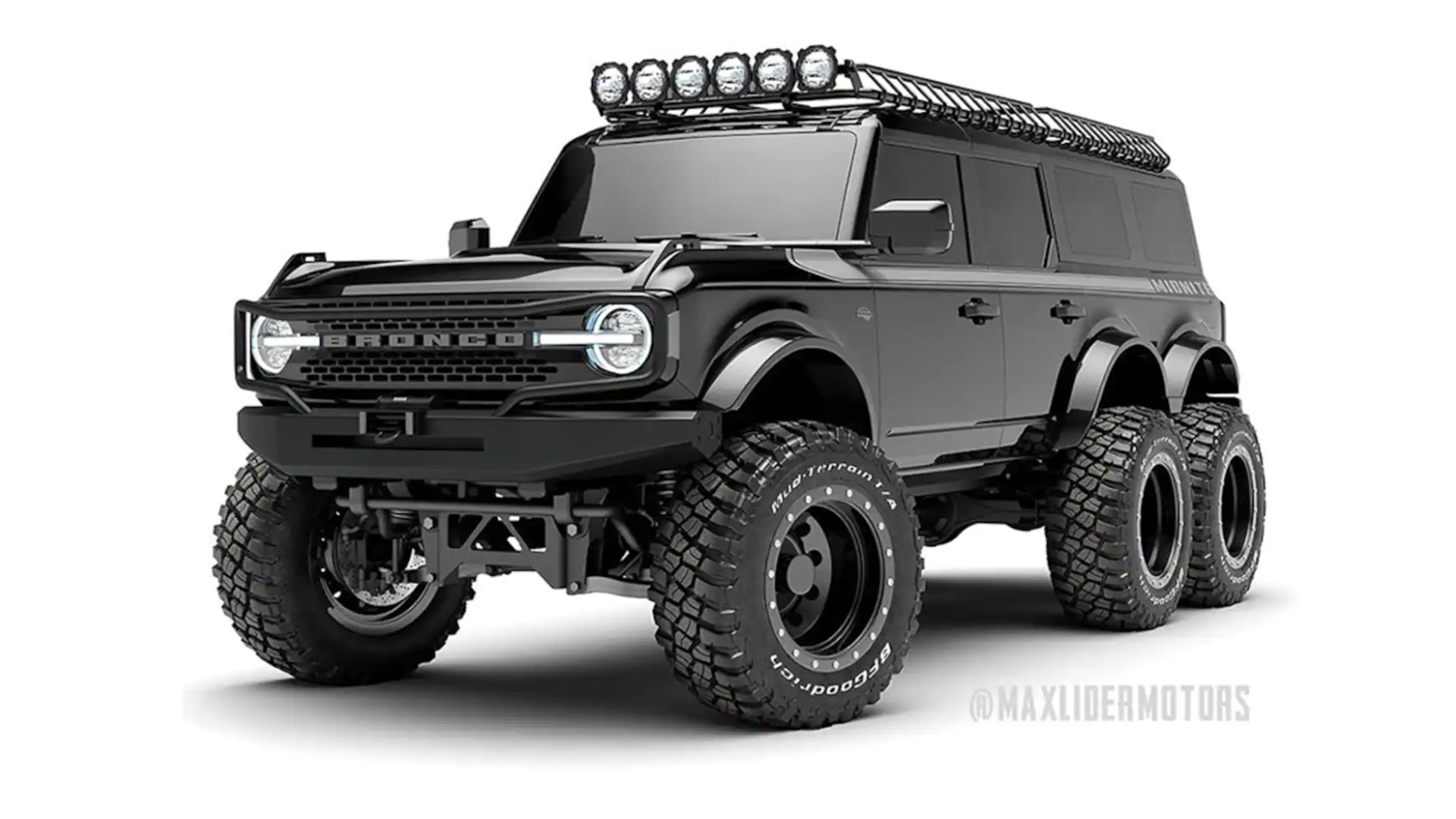 Check Out This Ford Bronco 6×6 With Third Row Seating