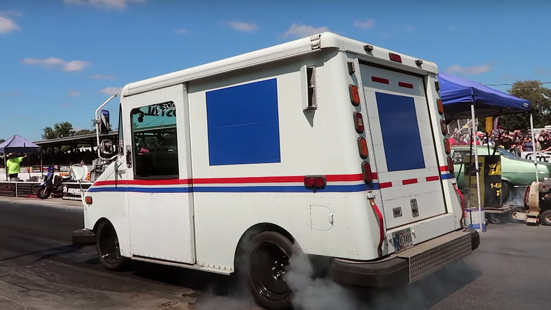 This LS-Swapped Drag Racing U.S. Mail Truck is Faster Than Your Muscle Car