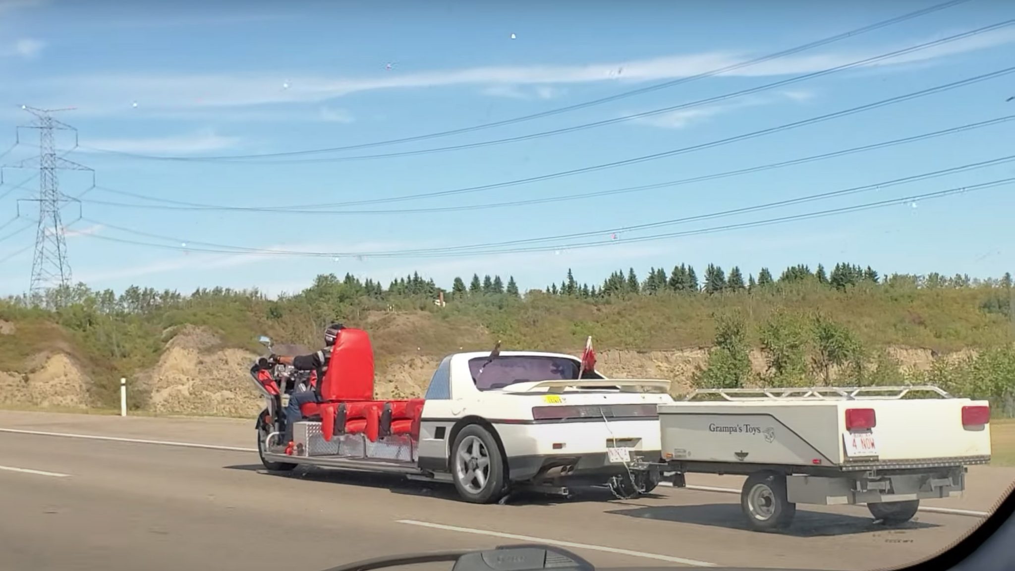 It’s A Motorcycle, No, It’s a Pontiac Fiero, No, It’s A What? (Video)