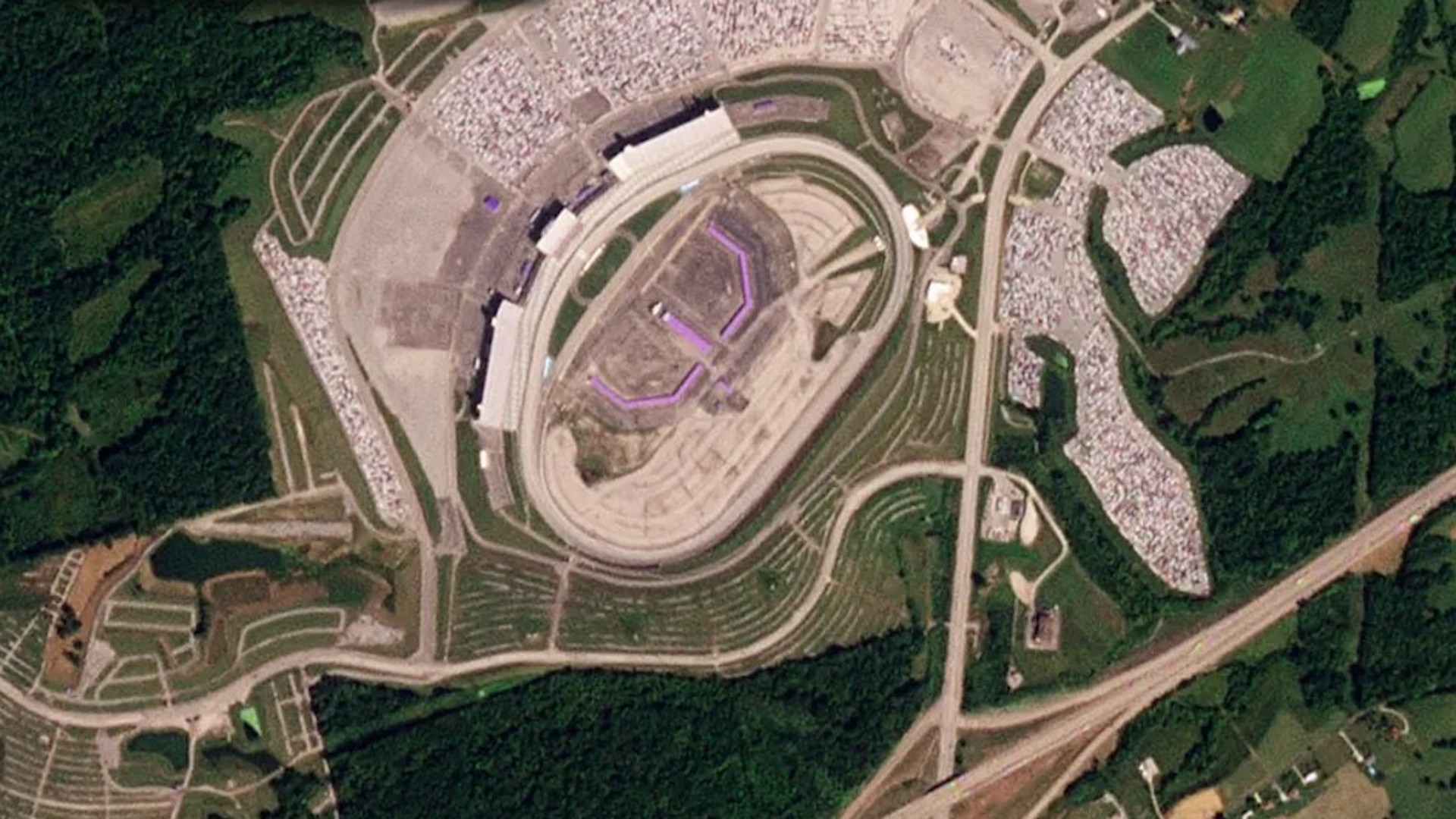 Ford’s Storage Lot is Filled with Enough Unfinished Cars to be Seen ...