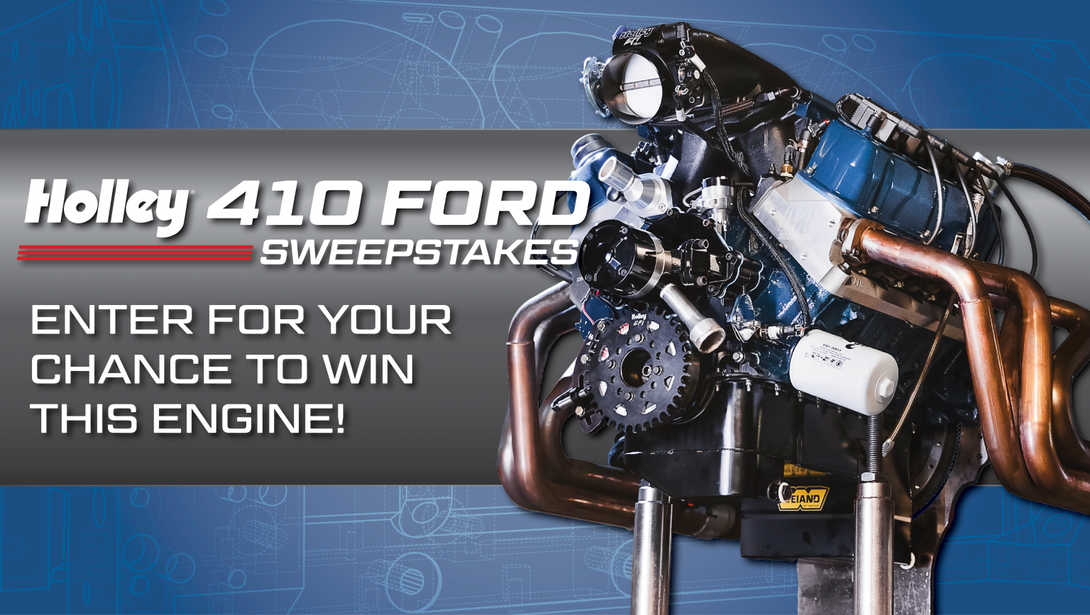 There Has Been A Winner Selected For The Holley 410 For Engine!