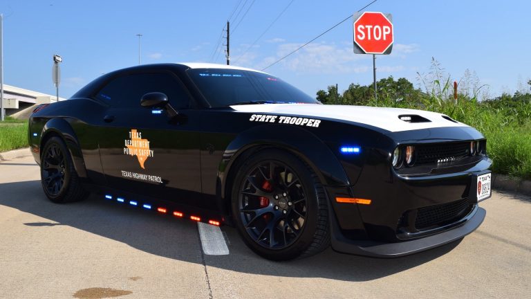Texas Highway Patrol Converts Seized 1,080 HP Dodge Challenger Hellcat ...