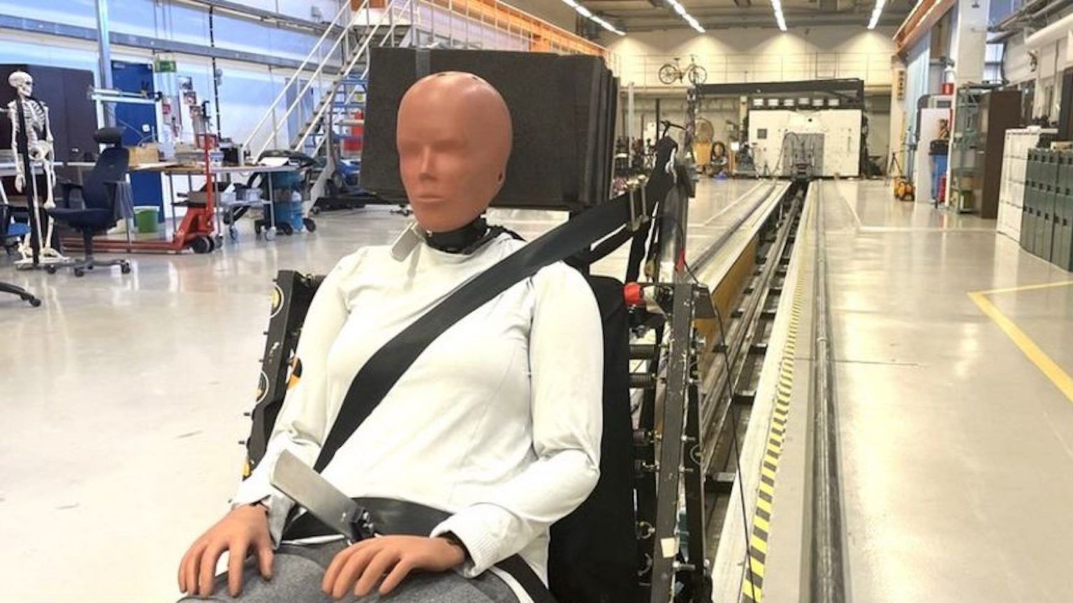 Swedish Researchers Develop The First Female-Accurate Crash Test Dummy