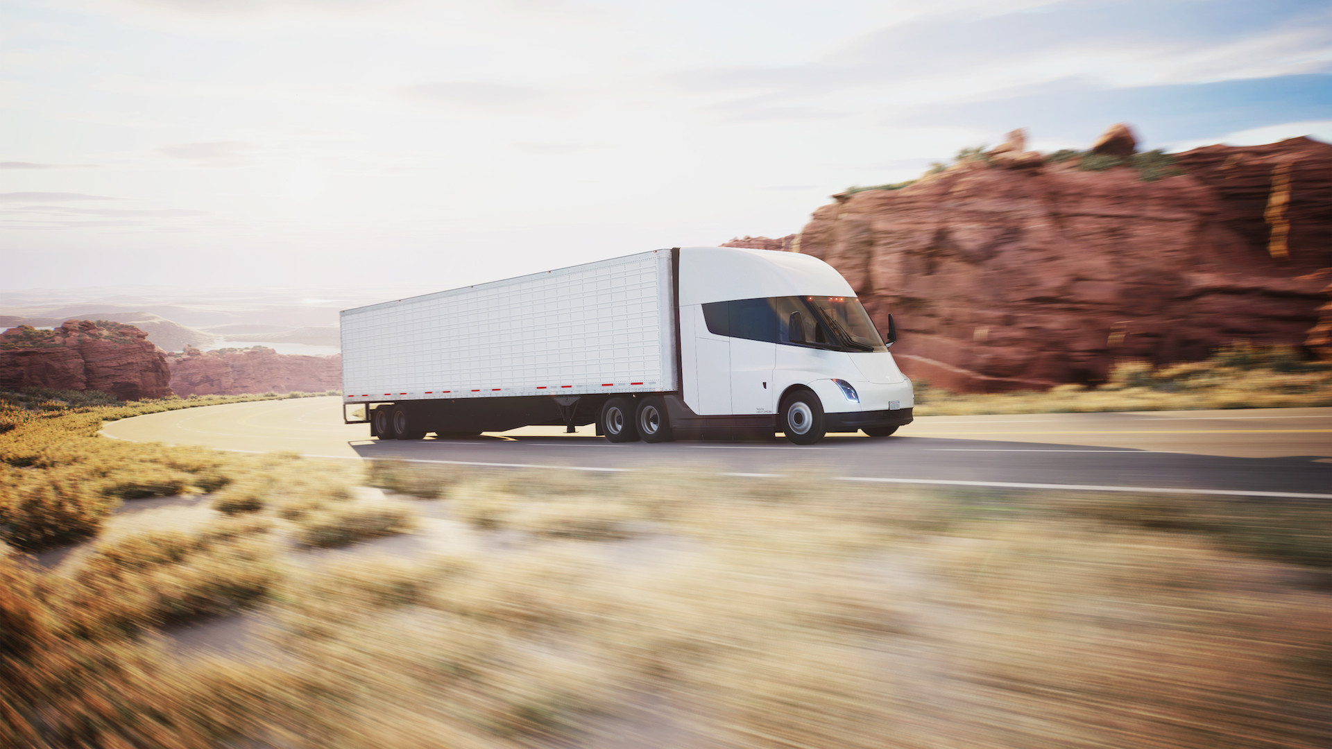 Watch Tesla’s Semi Embark on a 500-Mile Journey on a Single Charge