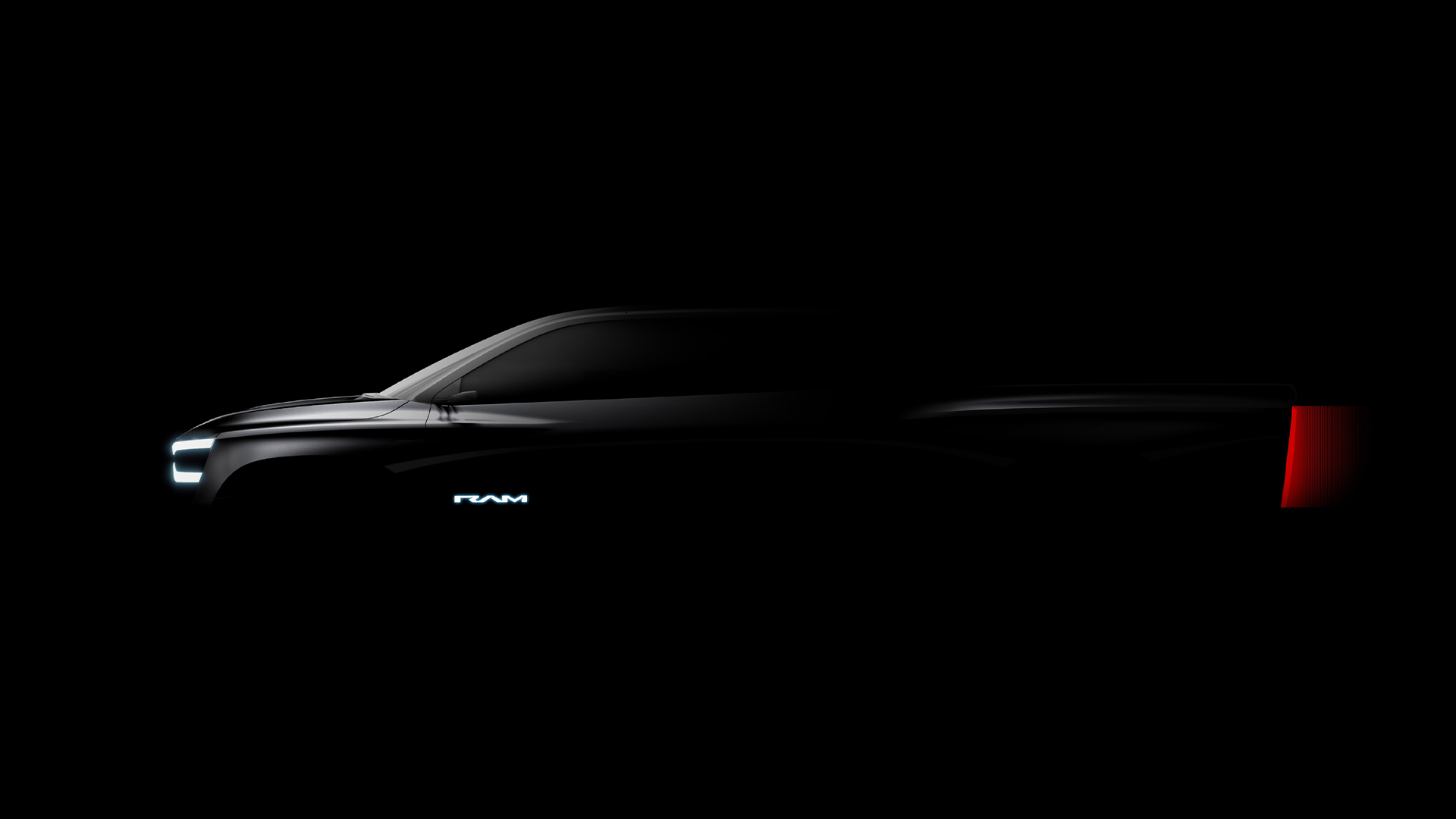Ram Shares Teaser for Upcoming “1500 Revolution” BEV Pickup Truck