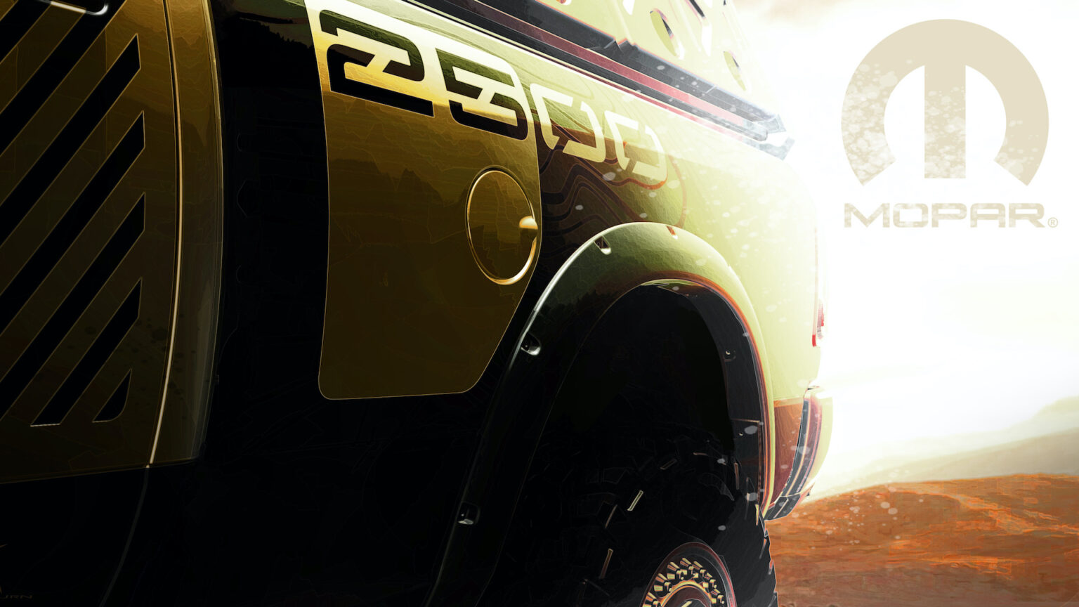 Mopar Teases Rugged and Ready Concept Vehicle Images For SEMA 2023