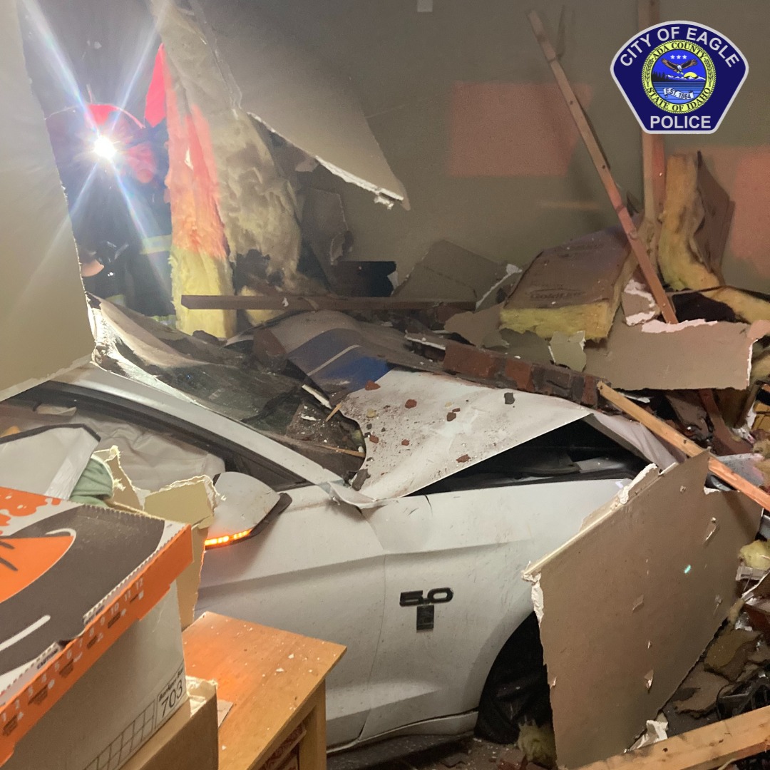 Ford Mustang Crashes into Idaho Home: Driver Faces Multiple Charges, 1 ...