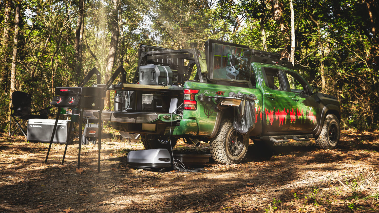Project Trailgater: The Rugged Nissan Frontier Takes the Tailgate to ...